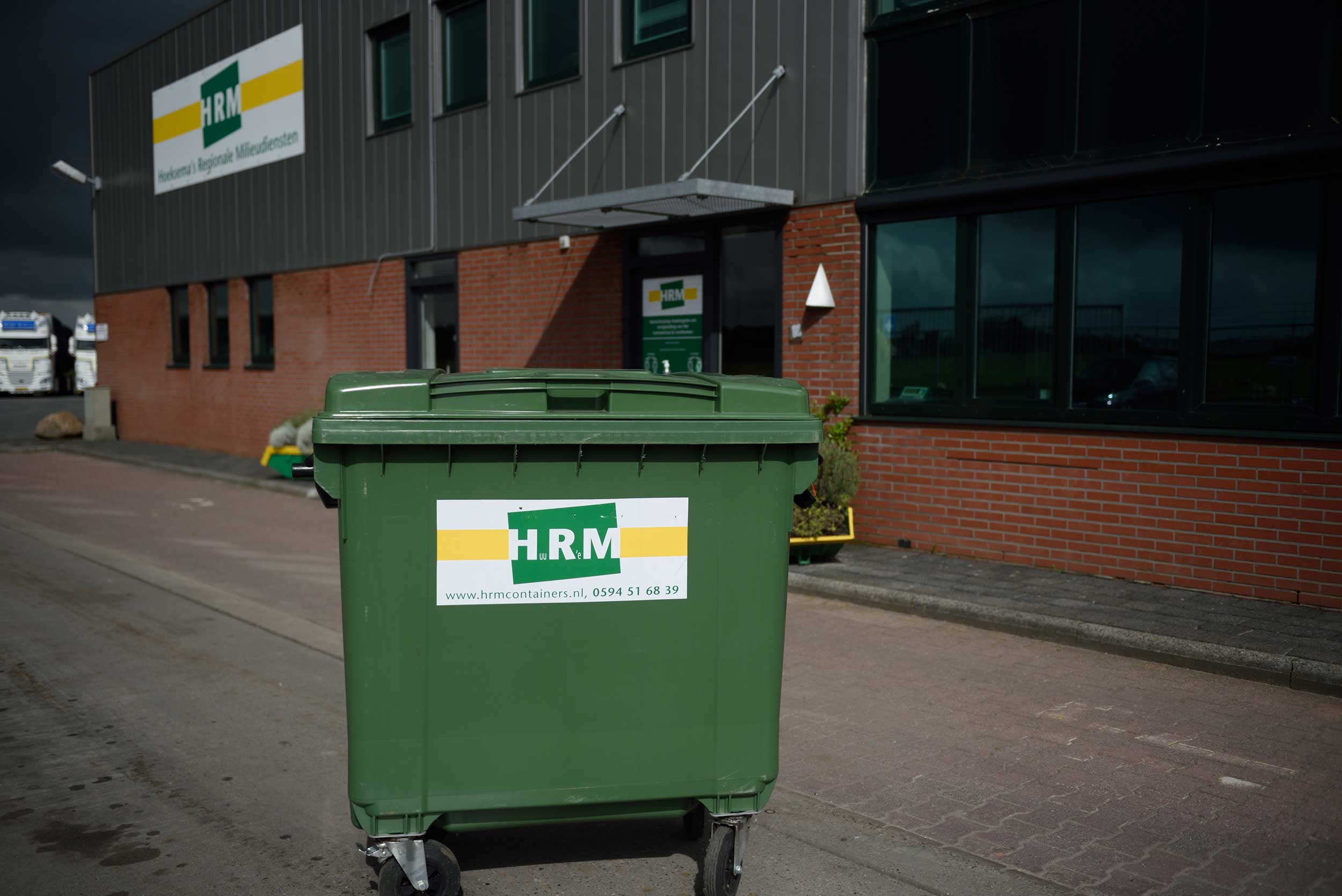 Rolcontainers voor bedrijfsafval - HRM Containers